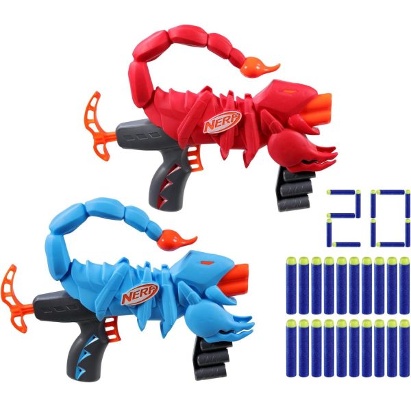 Набір бластерів Nerf Wild Venom Pack (F9137) | Нерф Скорпіон